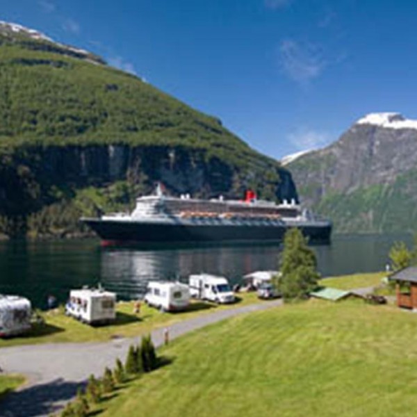 Geiranger Camping in Norwegen - Spottocamp - Spottocamp