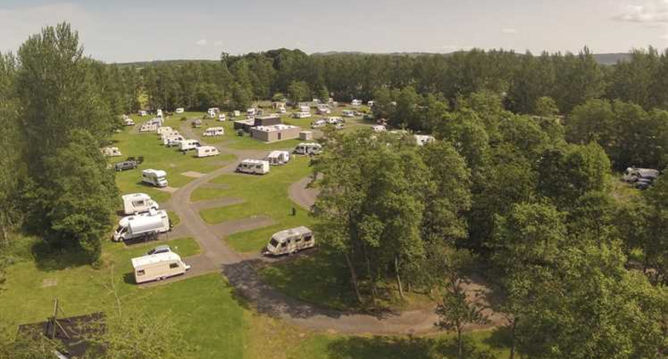 Scone Camping and Caravanning Club Site in the United Kingdom ...