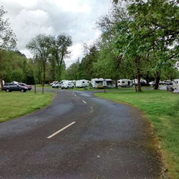 Waterloo County Park in Oregon, Vereinigte Staaten von Amerika ...