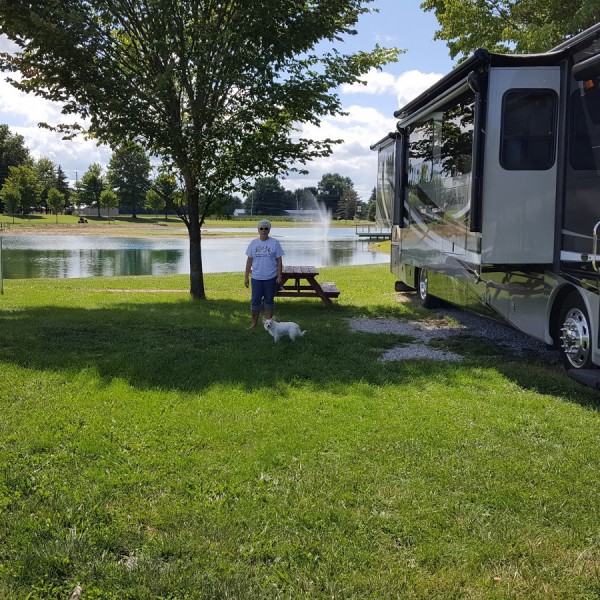 Timber Ridge Campground in Ohio, Vereinigte Staaten von Amerika ...